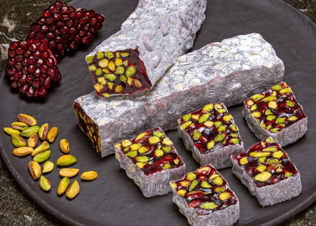 Pomegranate Pistachio Croquant - Hafiz Mustafa 1864